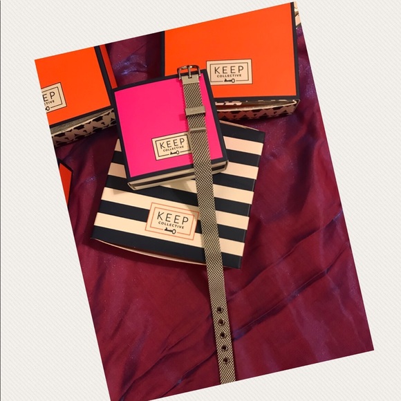 KEEP Collective | Jewelry | Keep Collective Silver Mesh Bracelet | Poshmark